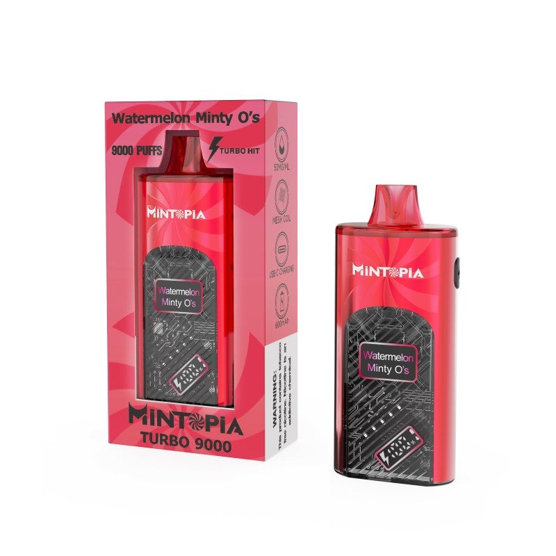 MiNTOPiA Turbo 9000 Disposable Vape – Vaping180.com