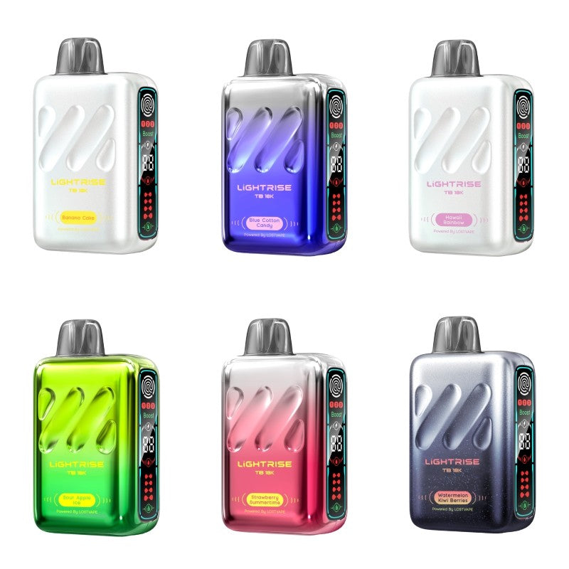Lost Vape LightRise TB18000 Disposable Vape Kit – Vaping180.com