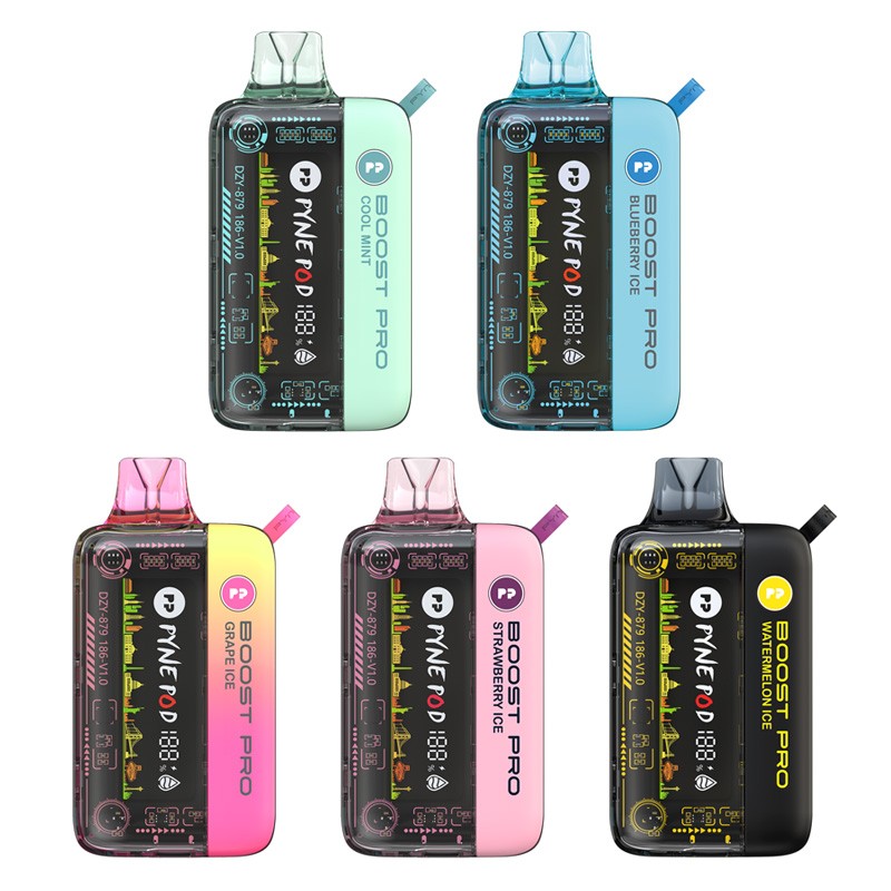 Pyne Pod Boost Pro 20K Nicotine Free Disposable Vape – Vaping180.com